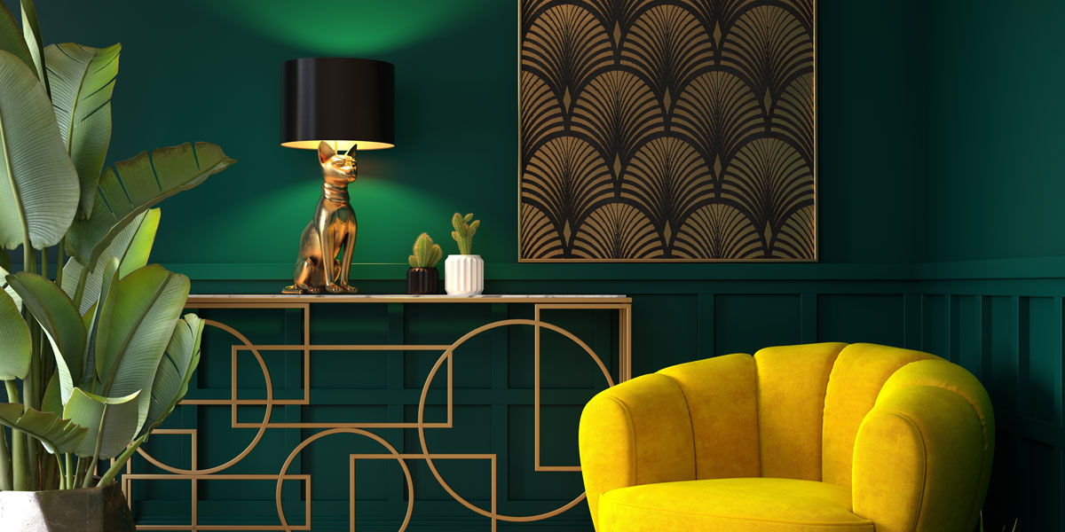 Estilo Art Déco: elegancia y geometría en tu hogar - Luanda